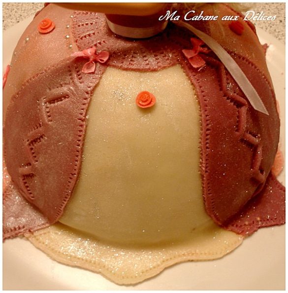 Gâteau Poupée Barbie pour l'anniversaire d'Alycia