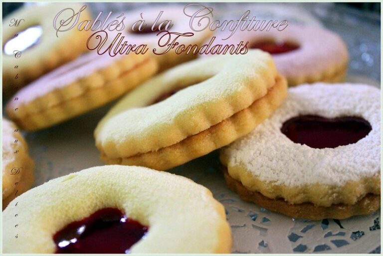 Sablés Ultra Fondants à la Confiture