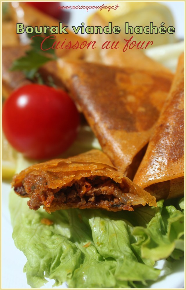 Bourek a la viande au four | Recettes faciles, recettes rapides de djouza