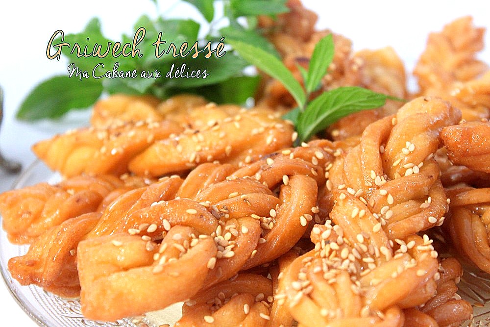 Recette griwech tresse | Recettes faciles, recettes rapides de djouza