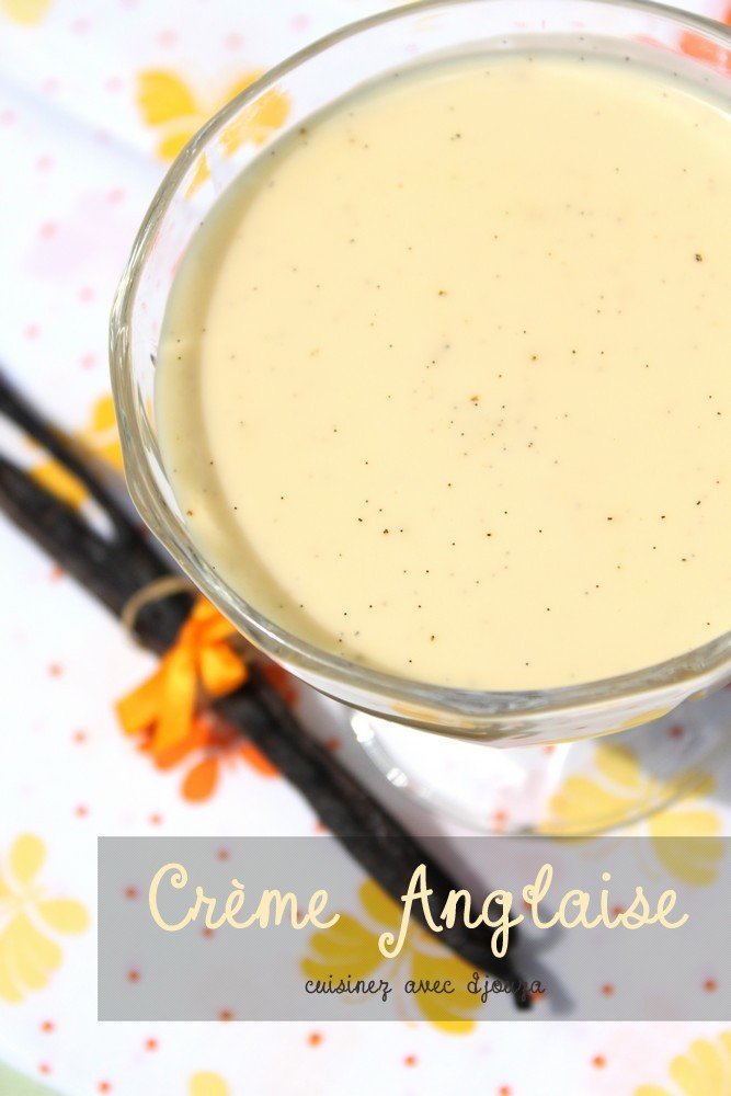 Crème anglaise facile et inratable