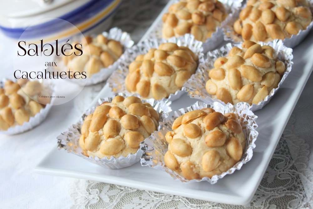 Sablé fondant aux cacahuètes {comme des cookies}