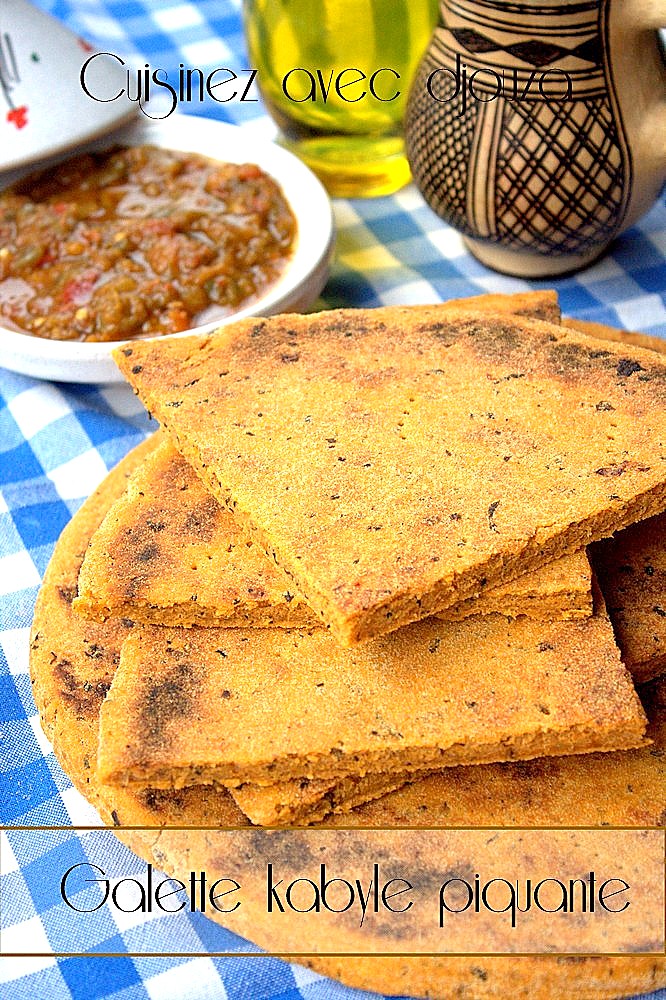Kesra, galette de semoule kabyle (a la tomate) | La cuisine de Djouza