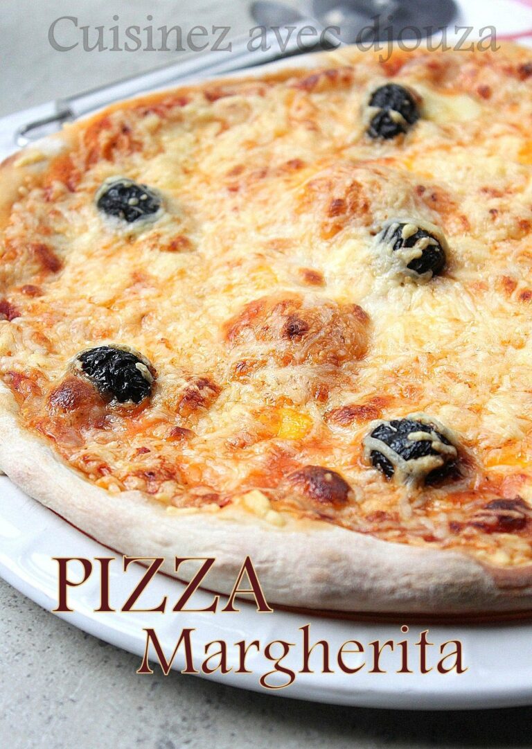 Pizza Margherita Maison Facile
