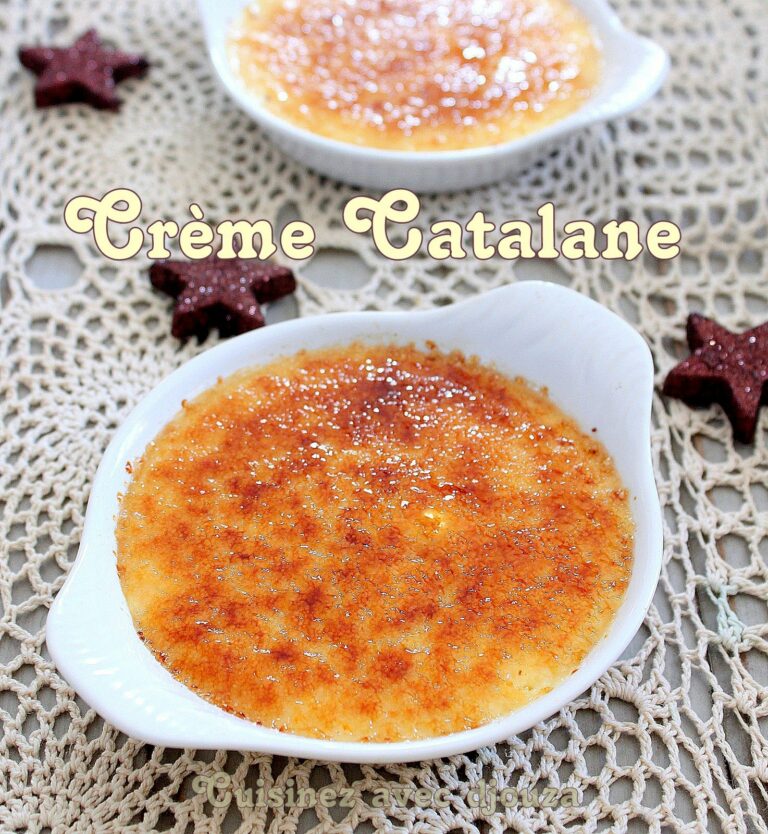 Crème Catalane facile de laurent Mariotte