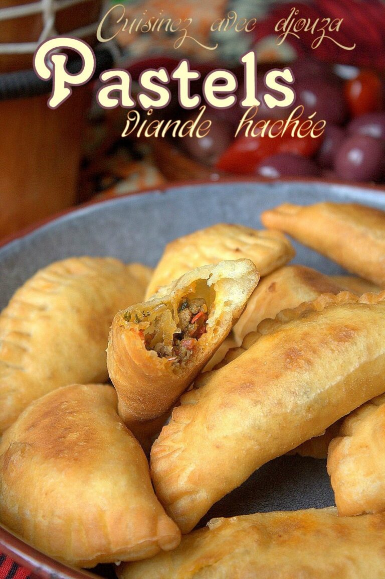 Recette pastels ou fataya senegalaise à la viande hachée