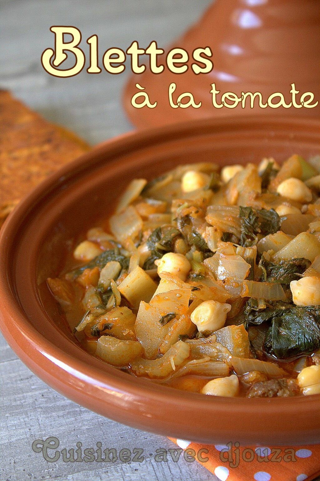 Recette de blettes à l'algérienne