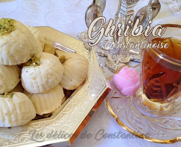 Ghribia constantinoise fondante