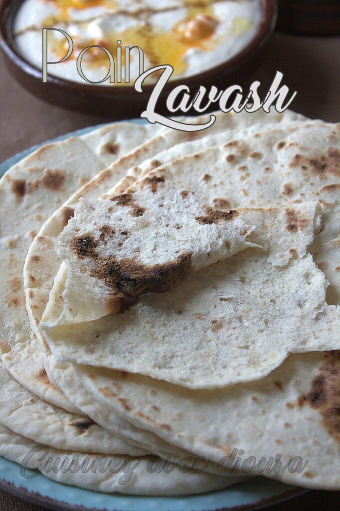 Lavash Pain plat Arménien Facile {Recette à la Poêle}