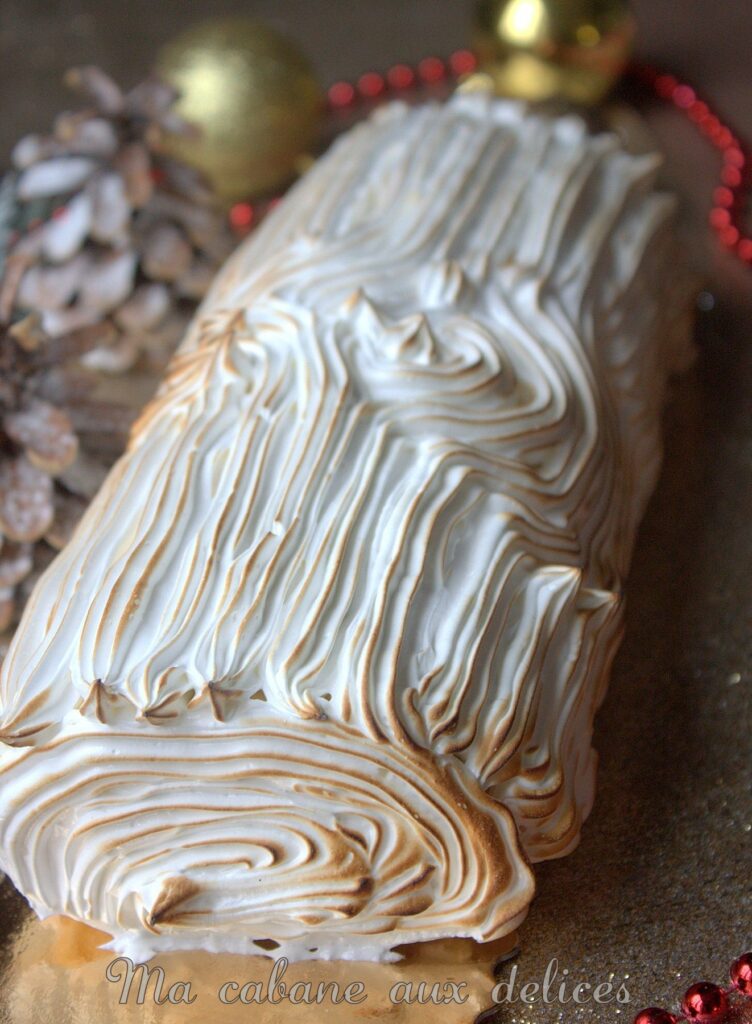 Buche au citron meringuée facile