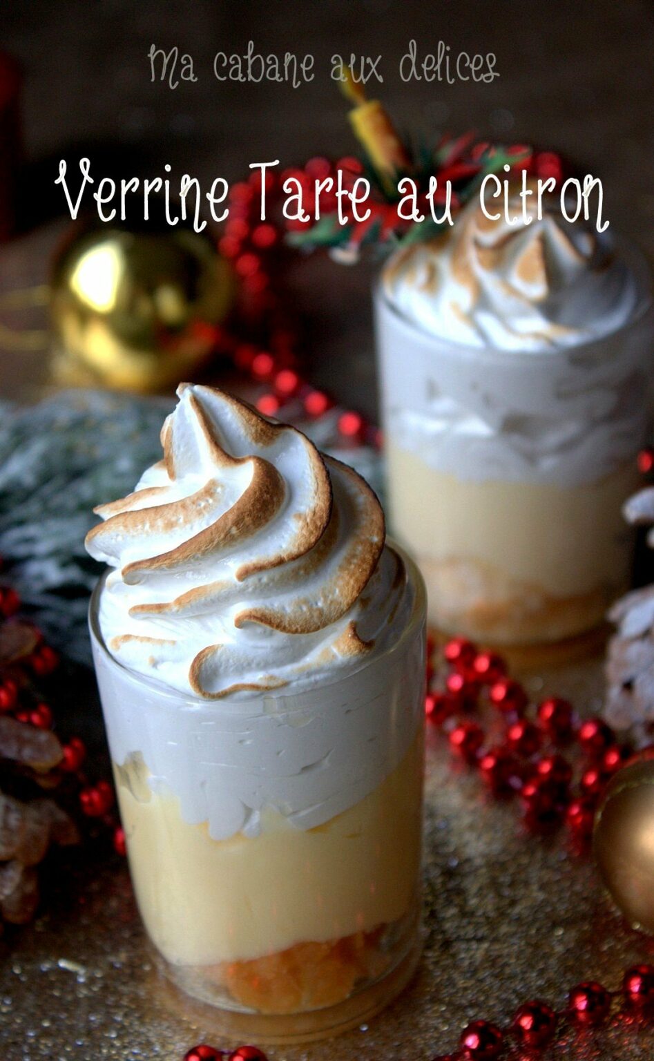 Verrine Tarte au Citron Meringuée Facile