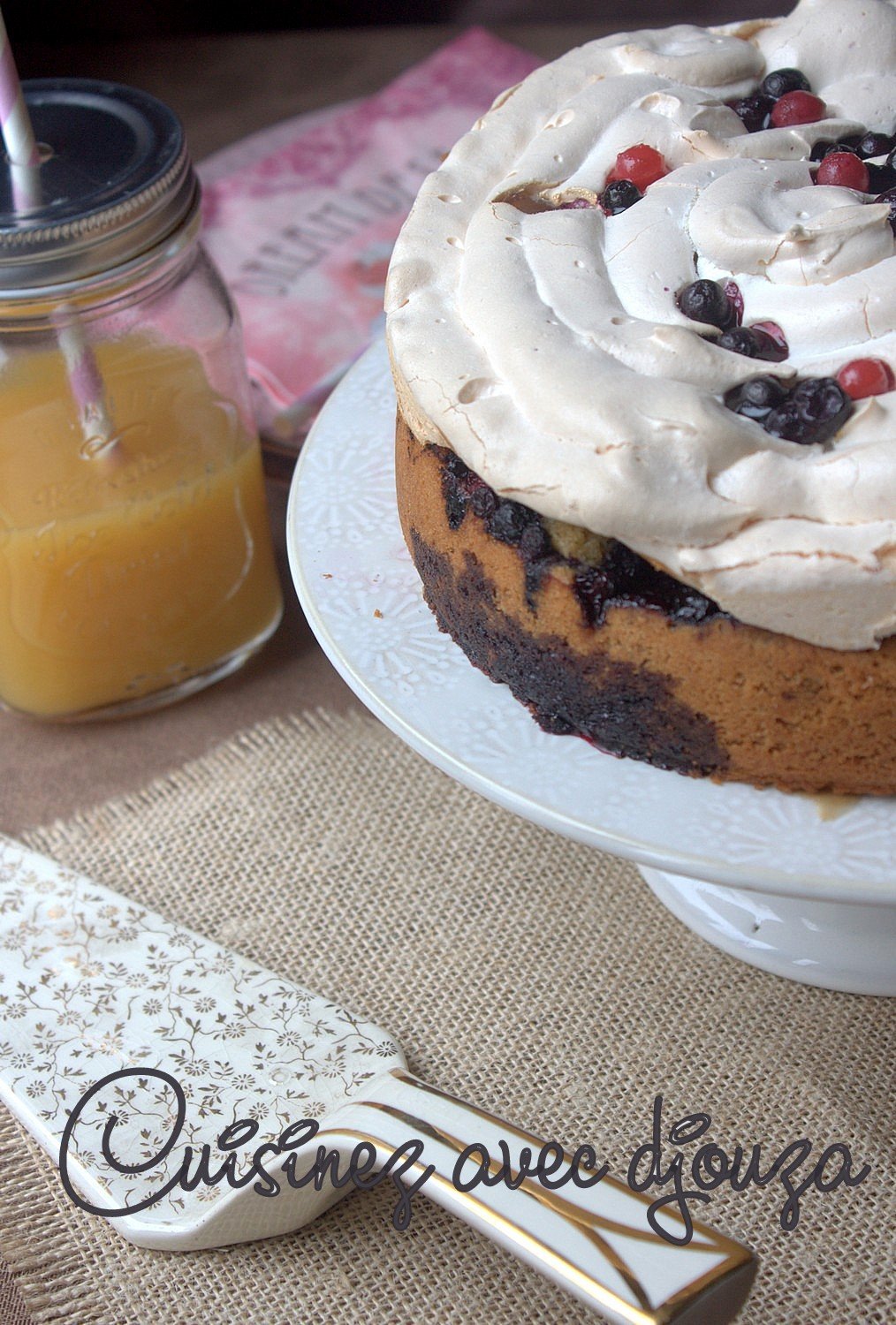 gateau aux fruits rouges meringué photo 5 | Cuisine de Djouza : idées ...