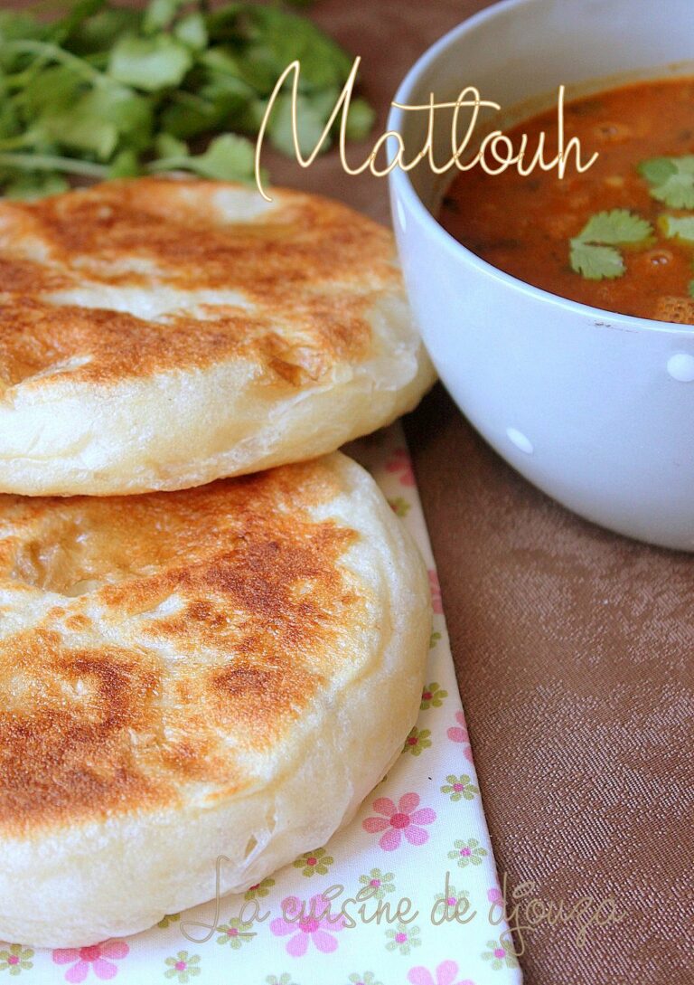 Petit Pain Matlouh très Moelleux (Khobz Tajine)