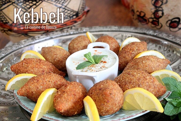 Kebbé ou Kebbeh (Boulette de Boulgour à la Viande)